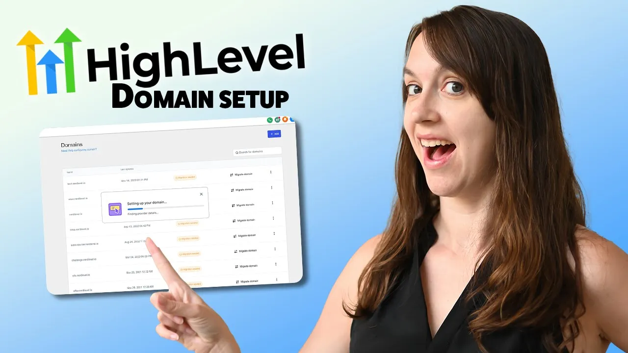 Go High Level Domain Setup in Funnels and Websites - Christine Seale